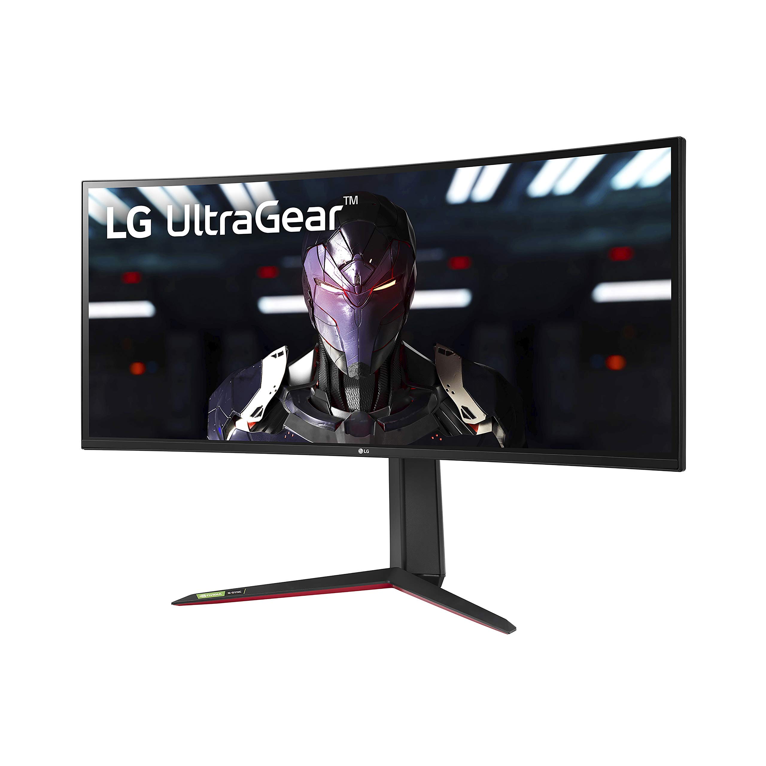 LG 34GP83A-B 34 Inch 21: 9 Ultragear Curved QHD (3440 x 1440) 1ms Nano IPS Gaming Monitor with 144Hz and G-SYNC Compatibility - Black (34GP83A-B) (Renewed)