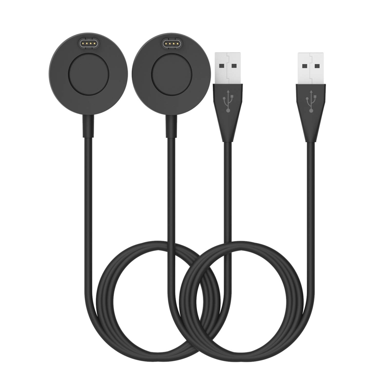 Charger Compatible for Garmin Fenix 5/5S/5X, Fenix 6/6S/6X, Fenix 7/7S/7X, Fenix 8 Charger Charging Stand, Charging Dock Station Cradle Holder with 1m USB Cable for Vivoactive 3/4/5 Smartwatch