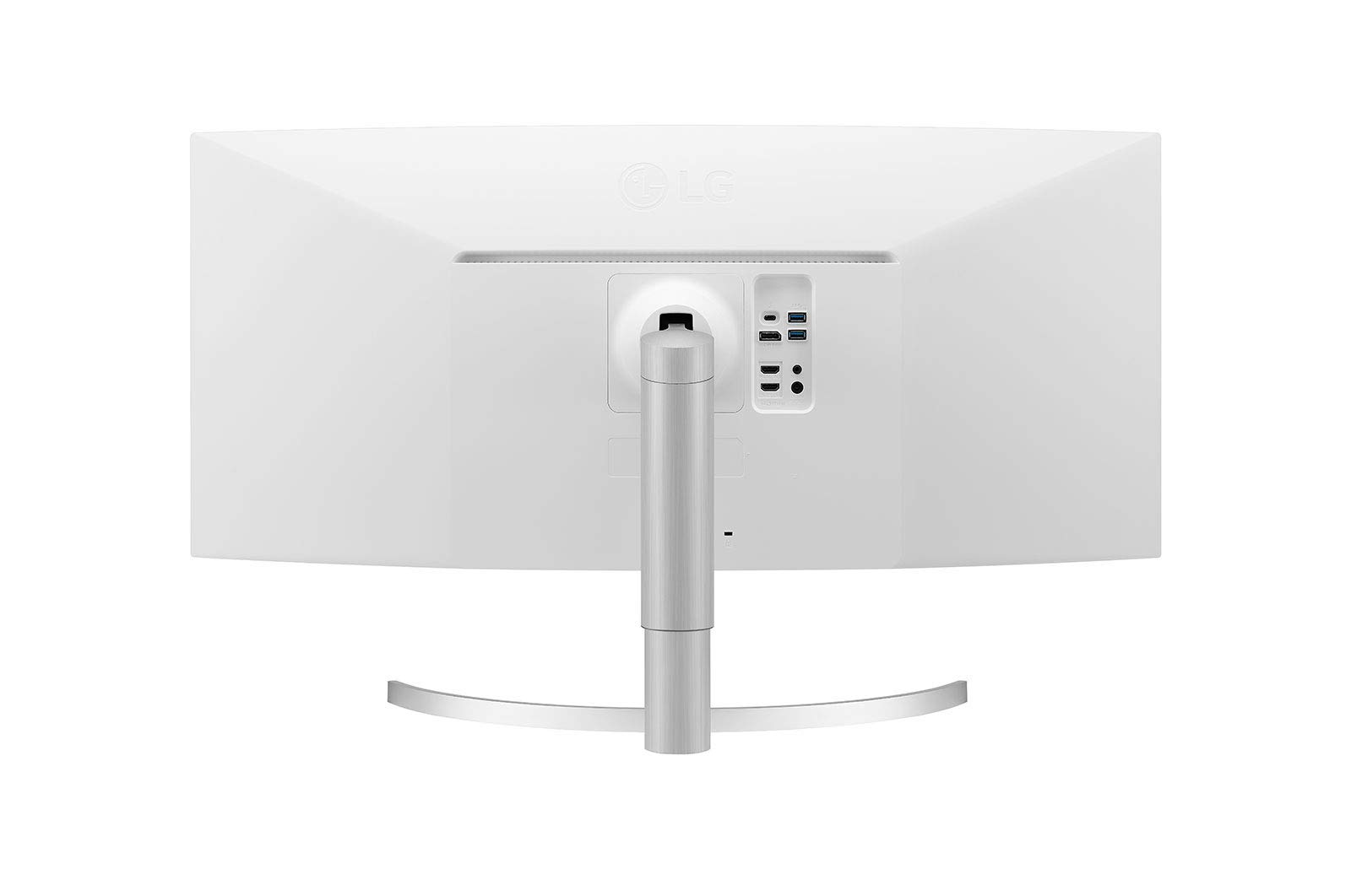 LG 38BN95C-W 38 Inch UltraWide QHD+ IPS Curved Monitor with Thunderbolt 3 Connectivity, White/Silver (Renewed)