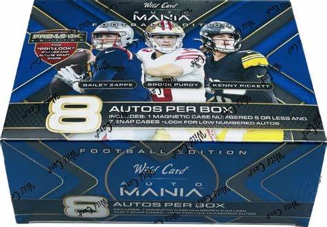 2022 Wild Card Auto Mania Football Hobby Box