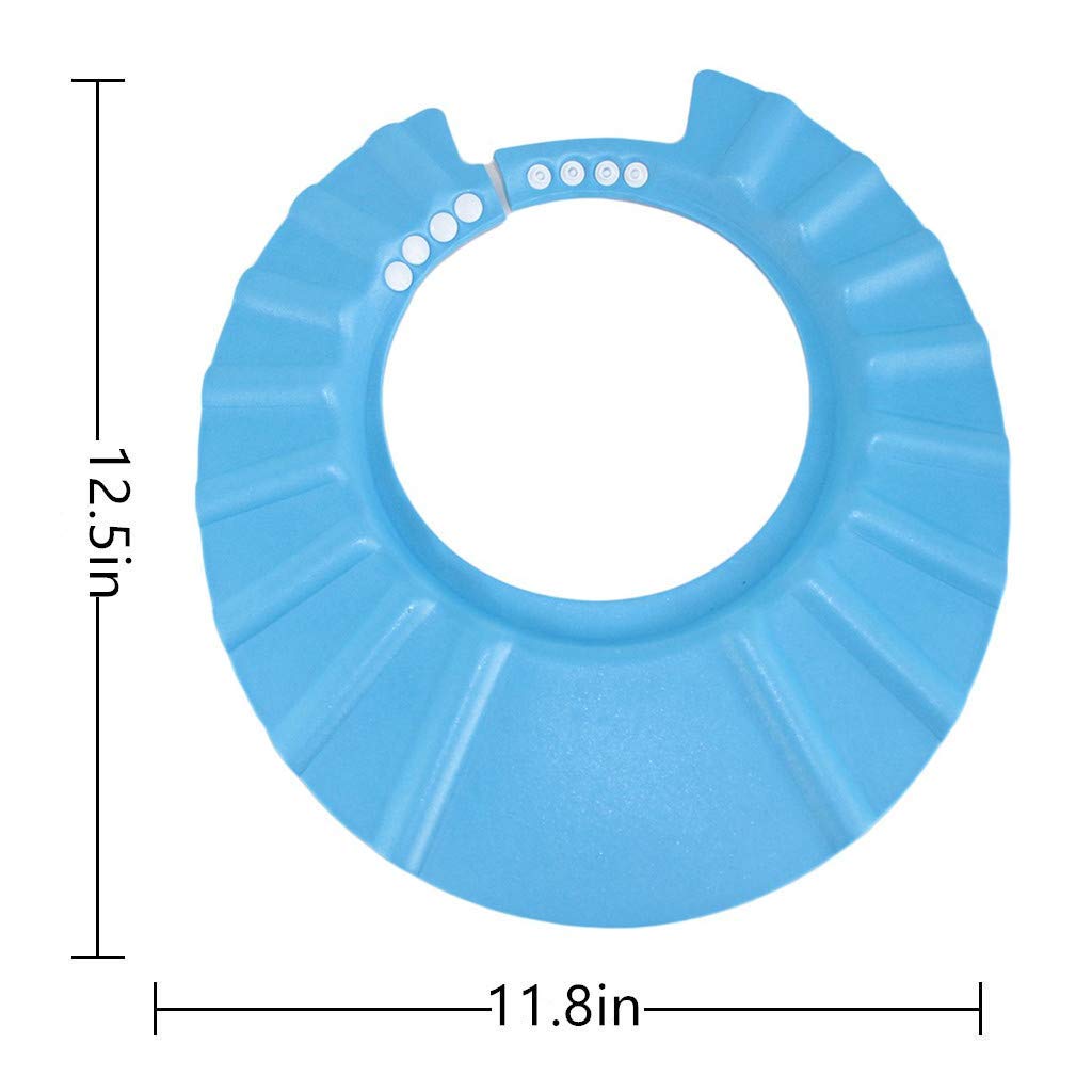 Baby Shampoo Shower Protection Cap Waterproof Bathing Hat (3 Pack)