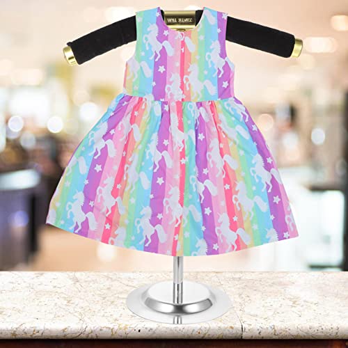 Alipis T Shirt Display Stand Adjustable Shoulder Shirt Rack Flexible Mannequin Portable Clothes Hanger Clothing Hanging Rack for Garment Coat Retail Vendor RANDOM COLOR