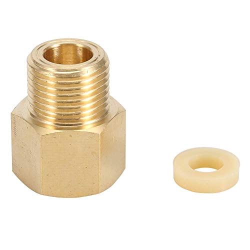 CO2 Cylinder Tank W21.8 to CGA320 Adapter Converter for Aquarium Fish Tank,1.1inch