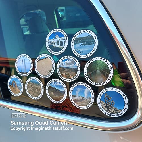 All 63 National Park Stickers - 3 inches Each