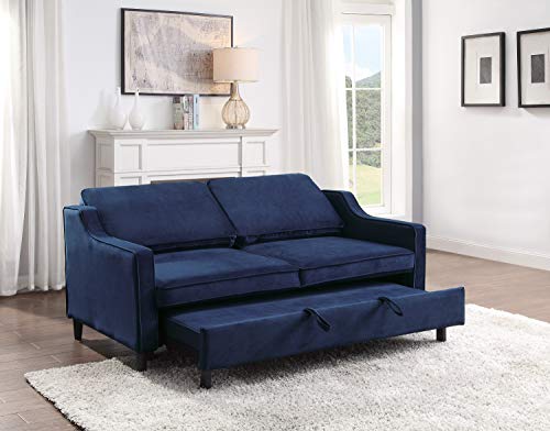 Lexicon Maston Convertible Studio Sofa Bed, Navy