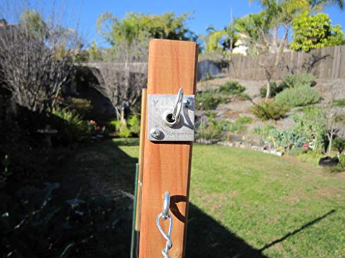 4 pcs Anchor Vise Grape Trellis for 8~11GA Wire
