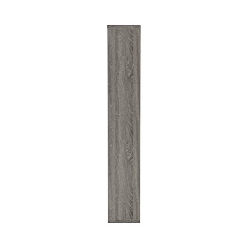 Coaster Home Furnishings 5-Tier Semi-Backless Bookcase Weathered Grey, 11.5"" d x 23.5"" w x 70.75"" h (800553)