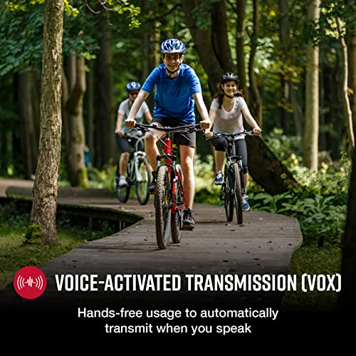 Cobra ACXT390 Walkie Talkies for Adults - Rechargeable, Lightweight, 22 Channels, 23-Mile Range Two-Way Radios with VOX (2-Pack)