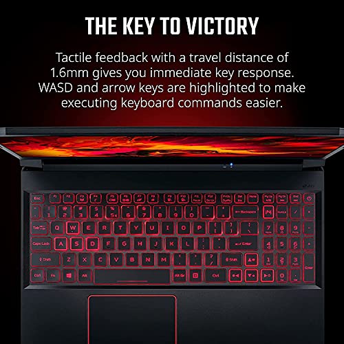 acer Nitro 5 Gaming Laptop, 15.6" FHD 144Hz IPS Display, Intel Core i5-10300H Processor, GeForce RTX 3050 Laptop Graphics, 32GB DDR4, 1TB NVMe SSD, Intel Wi-Fi 6, Backlit Keyboard, Windows 10