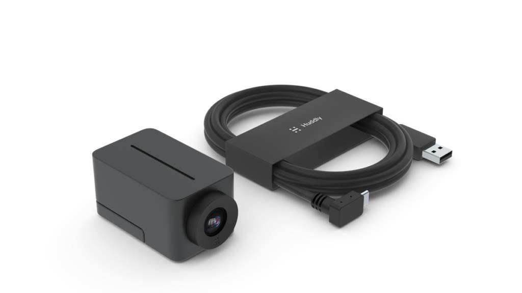 Huddly IQ Full HD 1080p USB Video Conferencing Camera with 150-Degree View and AI Capabilities