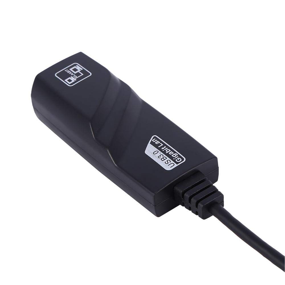 USB 3.0 to RJ45 Universal Network Adapter, High Speed Portable Gigabit Ethernet Network Card, SuperSpeed Internet Adapter with LAN Cable for Windows/VISTA/WIN7/win8/win8.1/OS10.12/