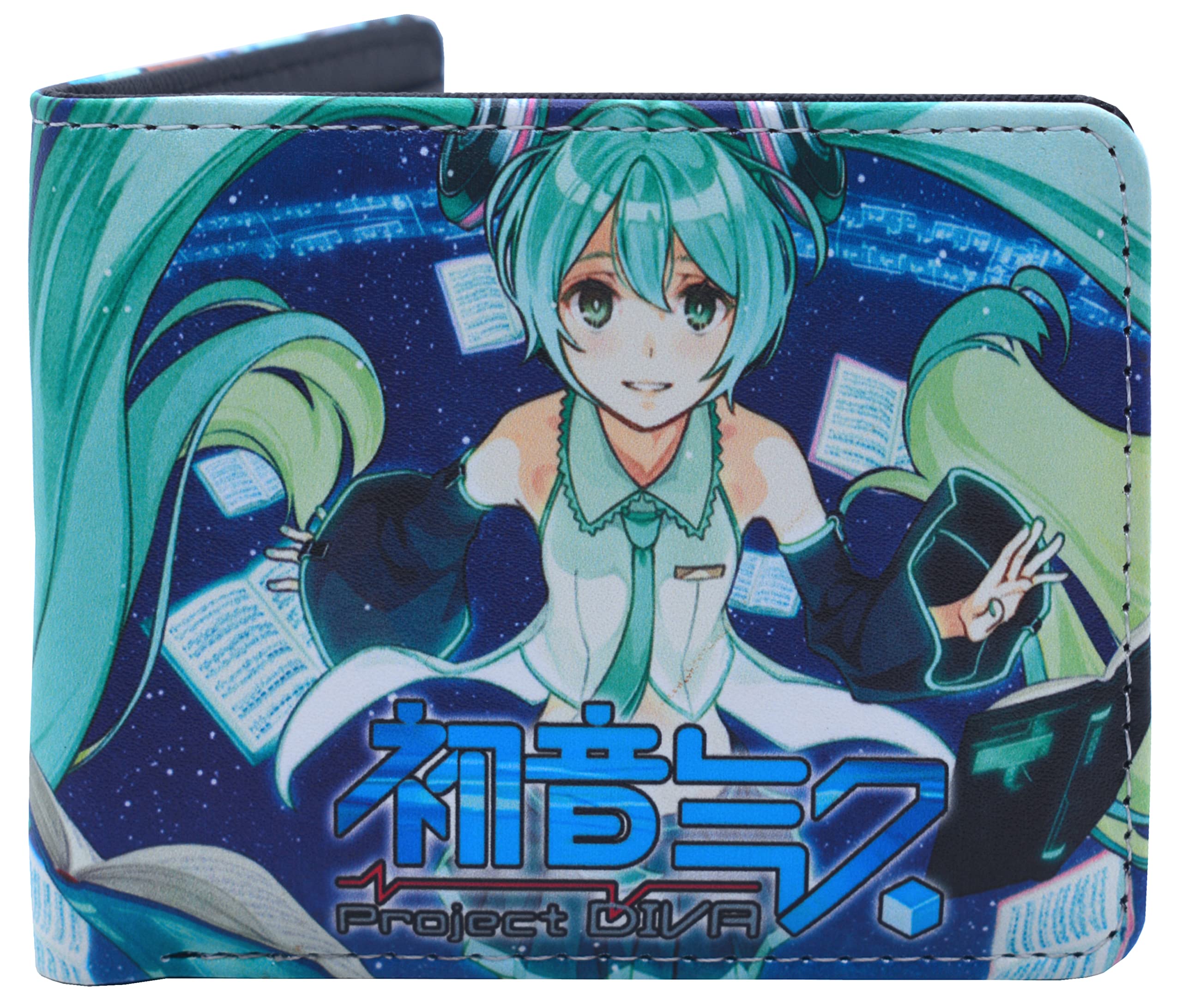 Amatensu Anime Characters Kaito wallet Luka wallet Len wallet Rin wallet F