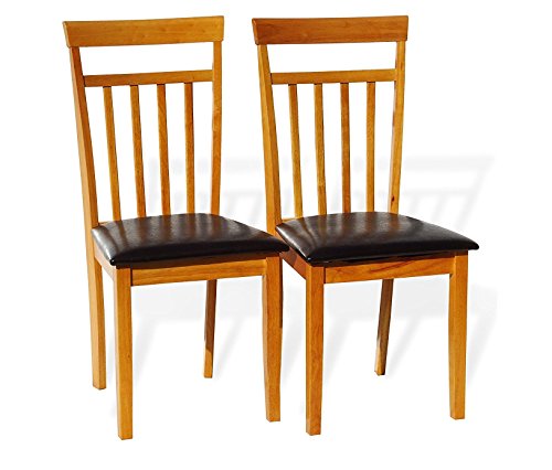 Dining Kitchen Set of 5 Rectangular Dining Table and 4 Side Warm Chairs Wood, Maple