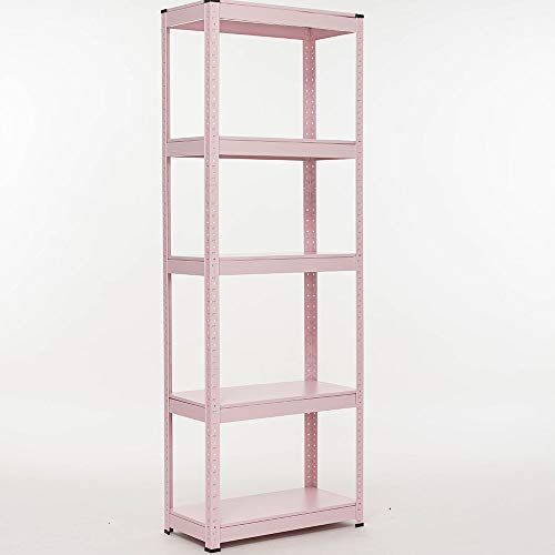 Lomani 5-Shelf Adjustable Utility Shelf, Storage Rack, Organizer Shelf-PK