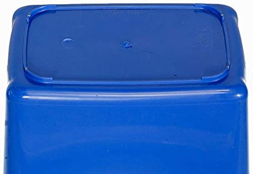 ZCM Trash Can Multifunctional Rubbish Bin Outdoor,Household Multifunction High Capacity Trash Can Plastic Trash Can No Cover Trash Can Garbage Bin 25L for Rubbish(Color:Red)