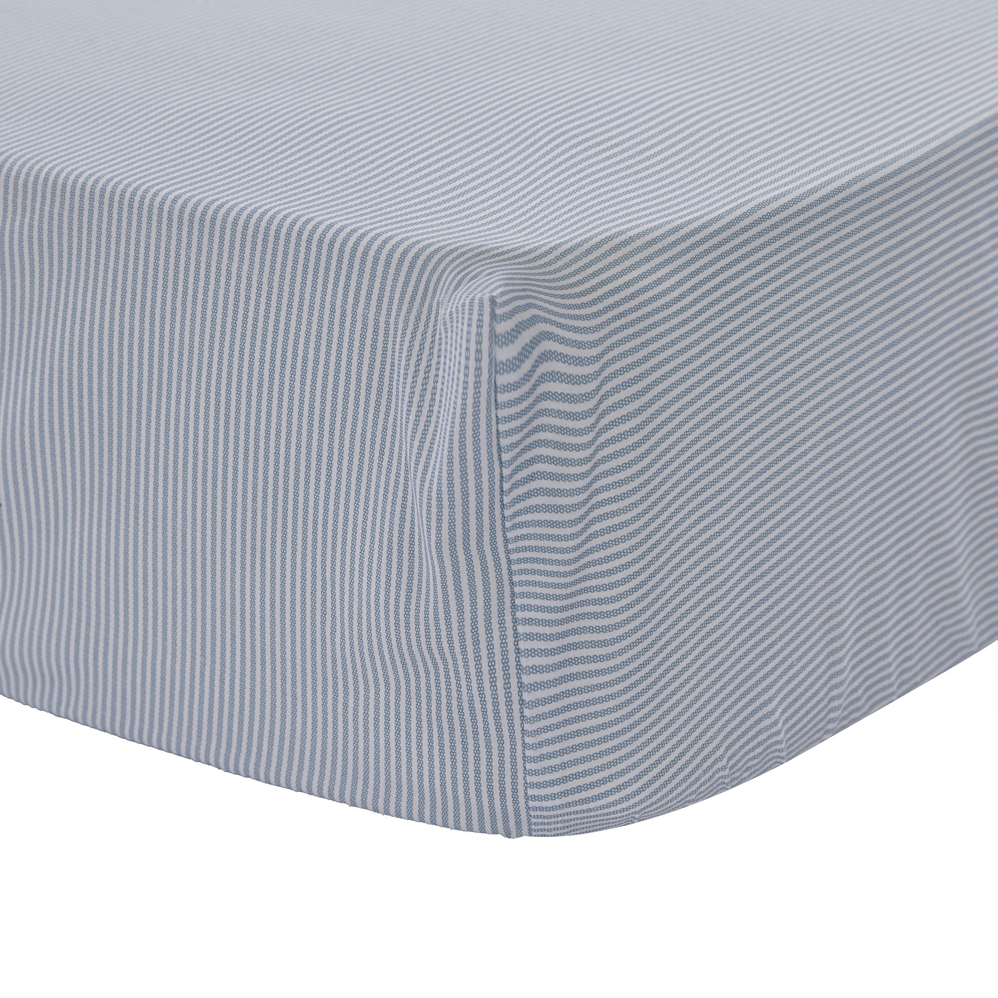 Levtex Baby - Boho Bay Crib Bed Set - Baby Nursery Set - Navy, Blue, Grey and White - Under The Sea - 5 Piece Set Includes Quilt, Two Fitted Sheets, Wall Decal & Skirt/Dust Ruffle