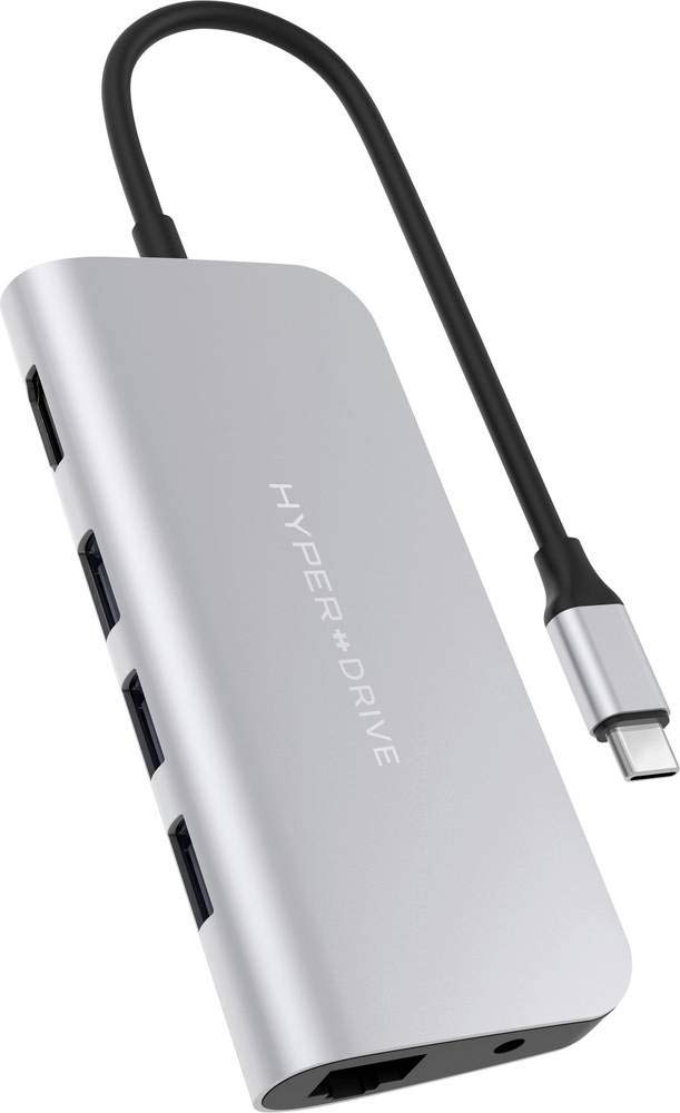 HYPER Drive Power 9-in-1 — USB-C Hub for iPad Pro, MacBook Pro/Air, 10258346