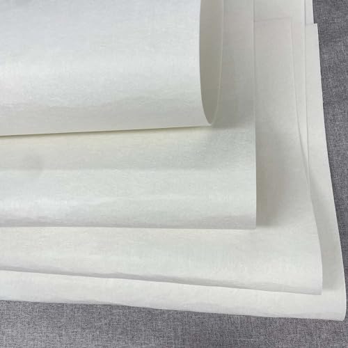 36" Wide Stiff Felt for Crafts, 2mm Thick Felt Fabric by The Metre, Nonwoven Fabric Sheet for DIY Arts & Craft, Decorations, and Padding(White)