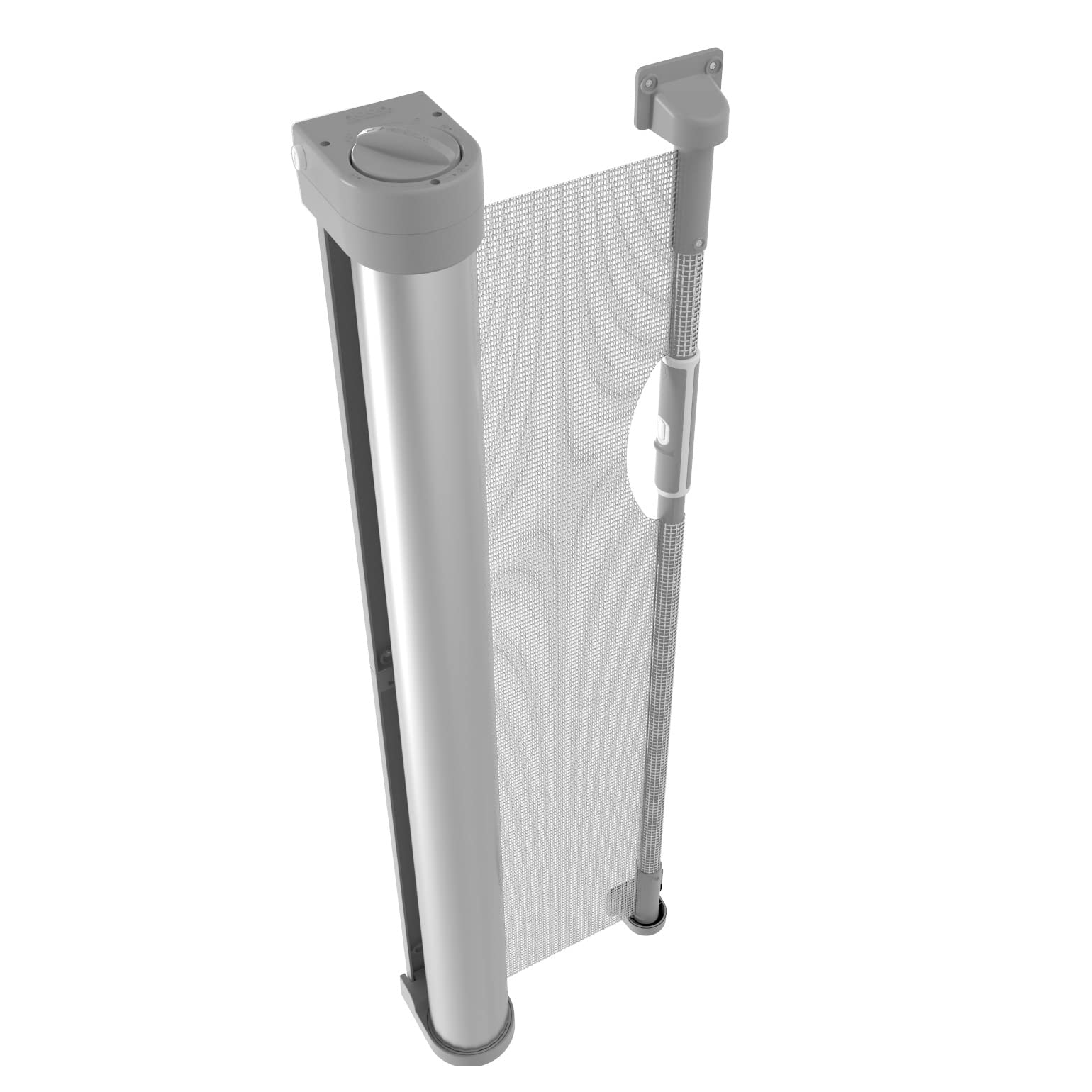 Retractable Baby & Pet Safety Gate, Extra Wide 54" x 34", Indoor & Outdoor, Gray - Jool Baby
