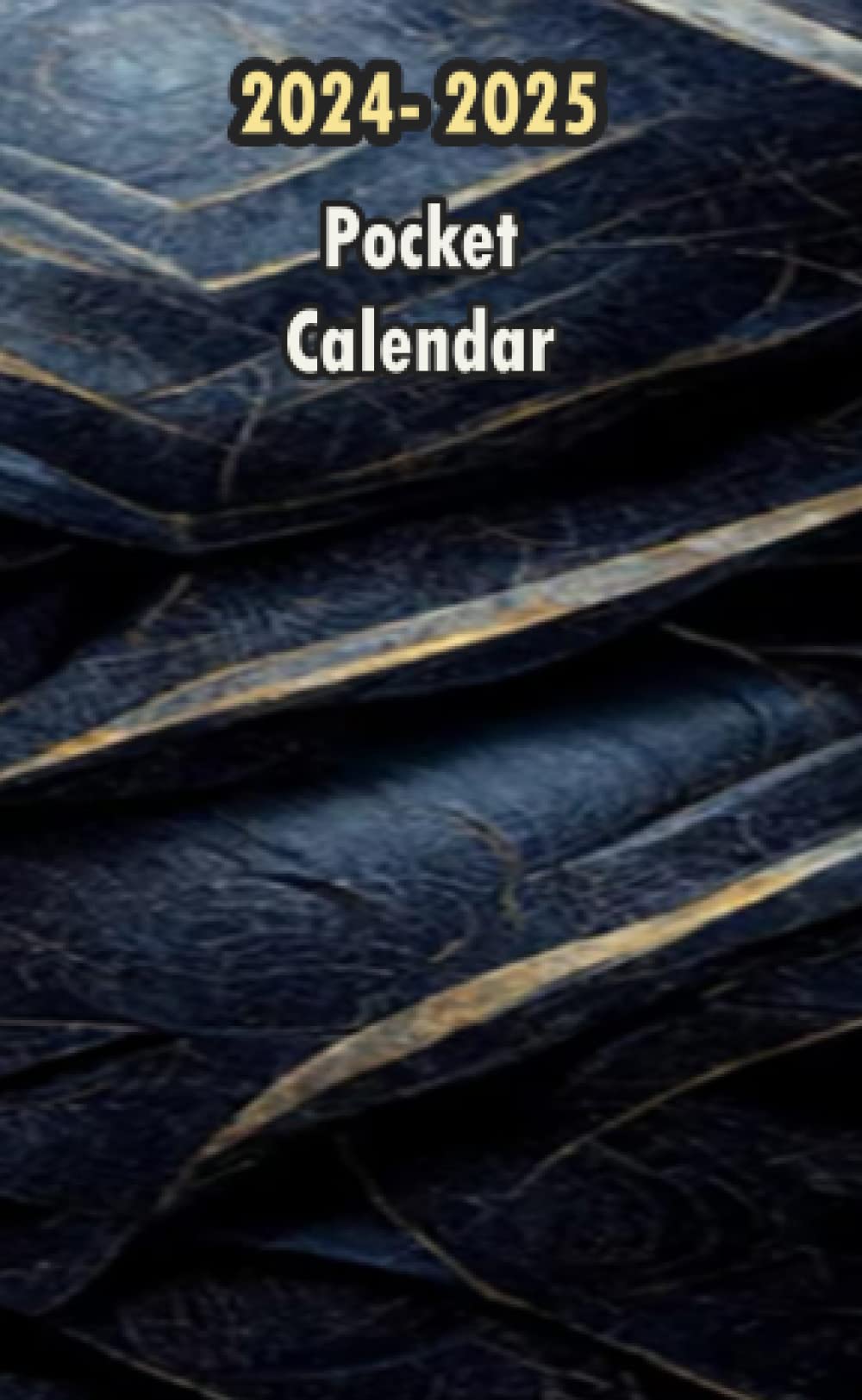 2024-2025 Pocket Calendar: Purse Size 4 x 6.5 - 2 Years Monthly Planner for Purse / from January 2024 to December 2025: each month/ 2 pages ā ... Contacts, Pasword Log, Holiday ... and more
