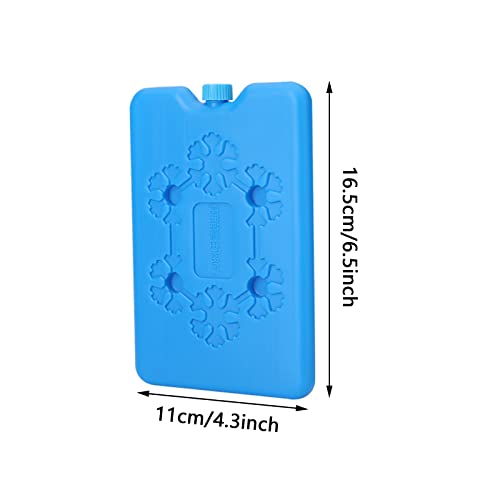 6 Pack Blue Ice Packs for Lunch Box ,Original Cool Pack, Slim & Long-Lasting Ice Pack for your Lunch or Cooler Bag