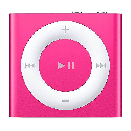 Apple iPod Shuffle 4th Generation, 2GB, Pink (NEWEST MODEL) (Renewed)