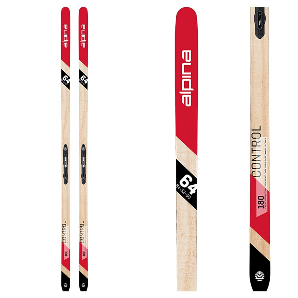 2022 Alpina Control 64 Cross Country Touring Skis w/Tour Auto Binding
