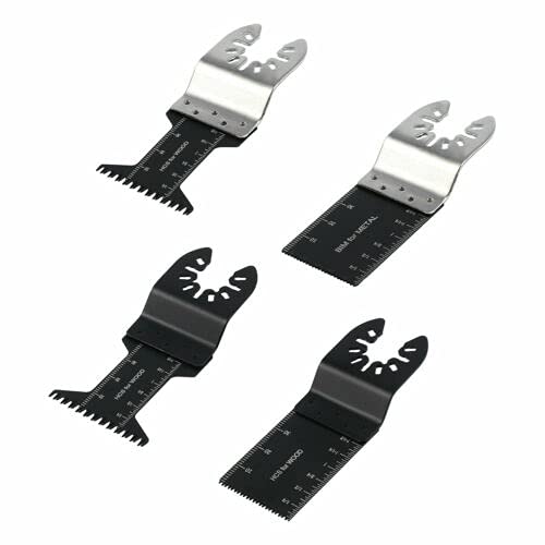 20PCS Metal Wood Oscillating Multitool Quick Release Saw Blades Compatible with Fein Multimaster Porter Cable Black & Decker Bosch Craftsman Ridgid Ryobi Makita