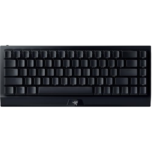 Razer BlackWidow V3 Mini HyperSpeed 65% Wireless Mechanical Gaming Keyboard: Yellow Mechanical Switches Linear & Silent - Phantom Pudding Keycaps - Chroma RGB - Up to 200 Hr Battery - Snap Tap