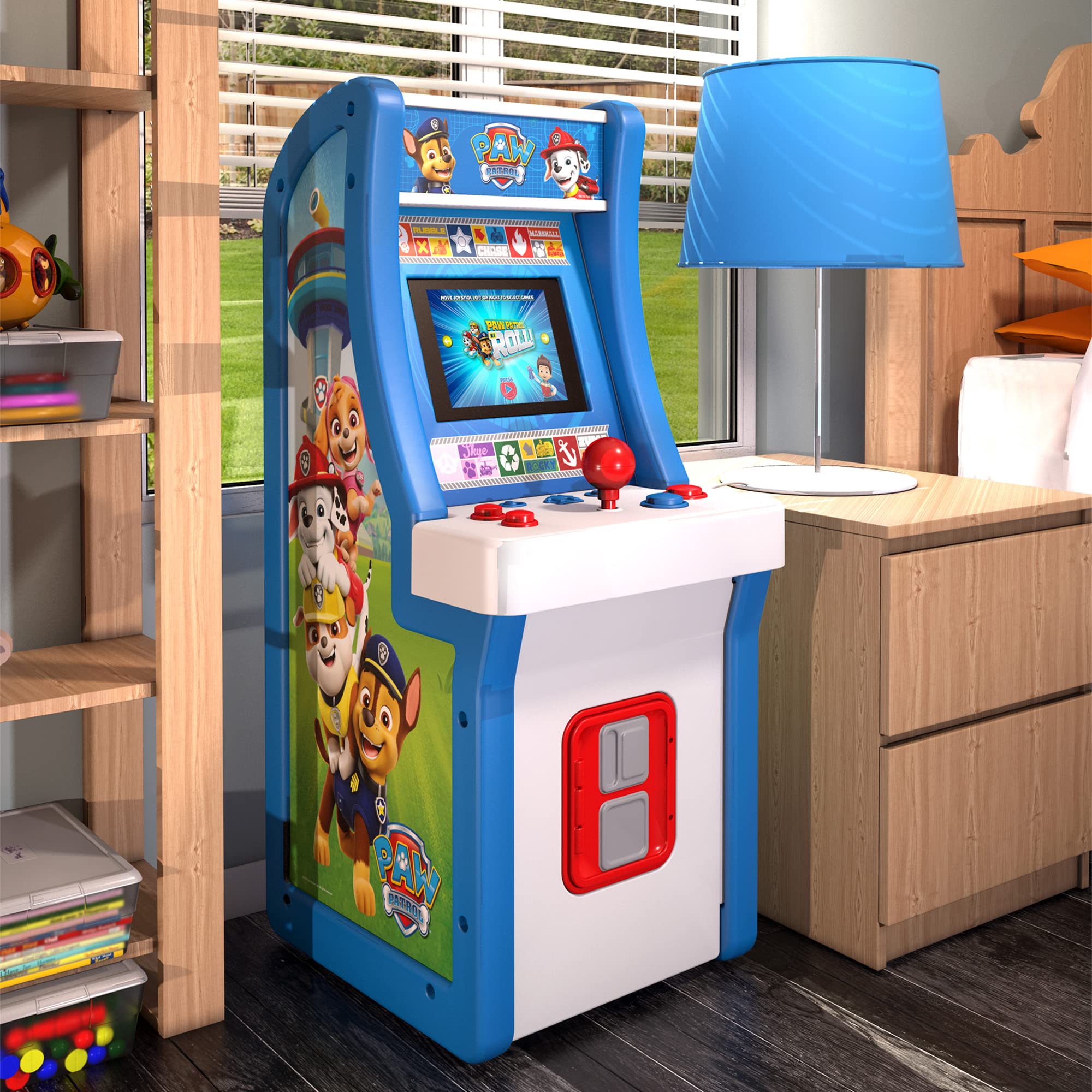 Arcade1Up Jr. PAW Patrol Arcade Machine - Electronic Games;