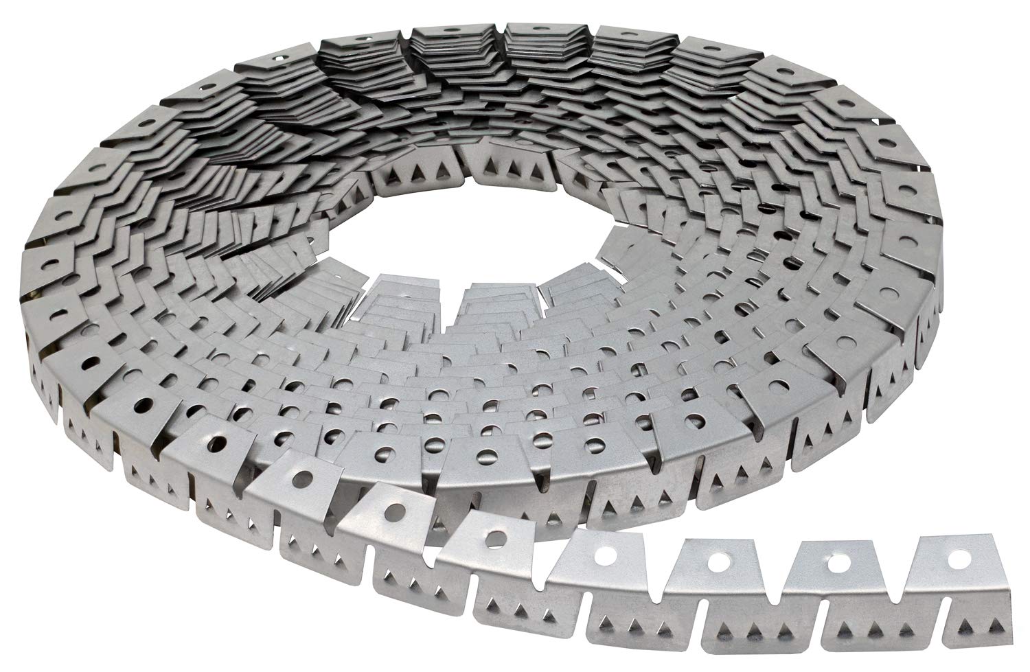 20ft Upholstery Metal Flexible Tack Strip Supplies, Curve Ease Grip for Furniture, Chairs, Sofa