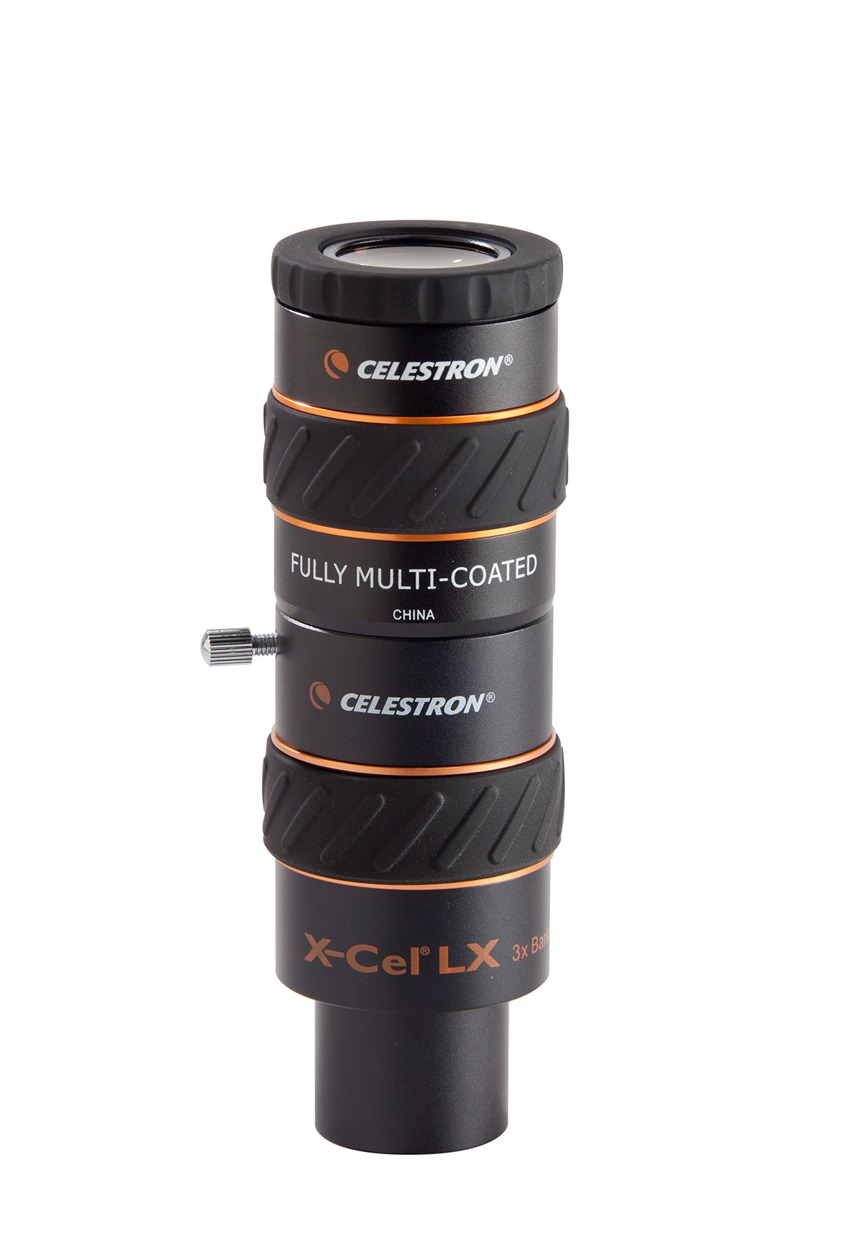 Celestron X-Cel LX Series Eyepiece - 1.25 2.3mm 93420 & 93428 X-Cel LX 1.25-Inch 3X Barlow Lens (Black)