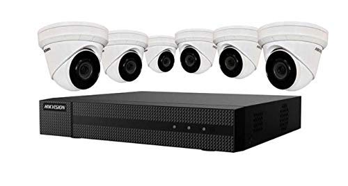 Hikvision EKI-K82T46 4K Value Express Kit 8ch PoE NVR 2TB HDD + 4MP IP Turret Cameras