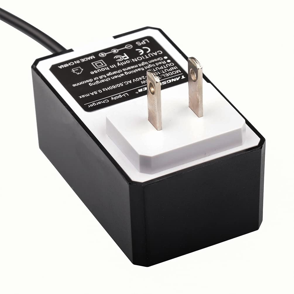 25.2V Charger 1A Power Adapter 25.2V-0.6A AC/DC Suitable for 24V 25.2V 25.6V 25.9V Li-ion Battery Charging