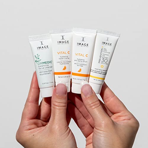 IMAGE Skincare, Five Star Favorites Introductory Skin Care 4 Step Regimen Set for Brighter, Healthier Looking Skin, Discovery Size
