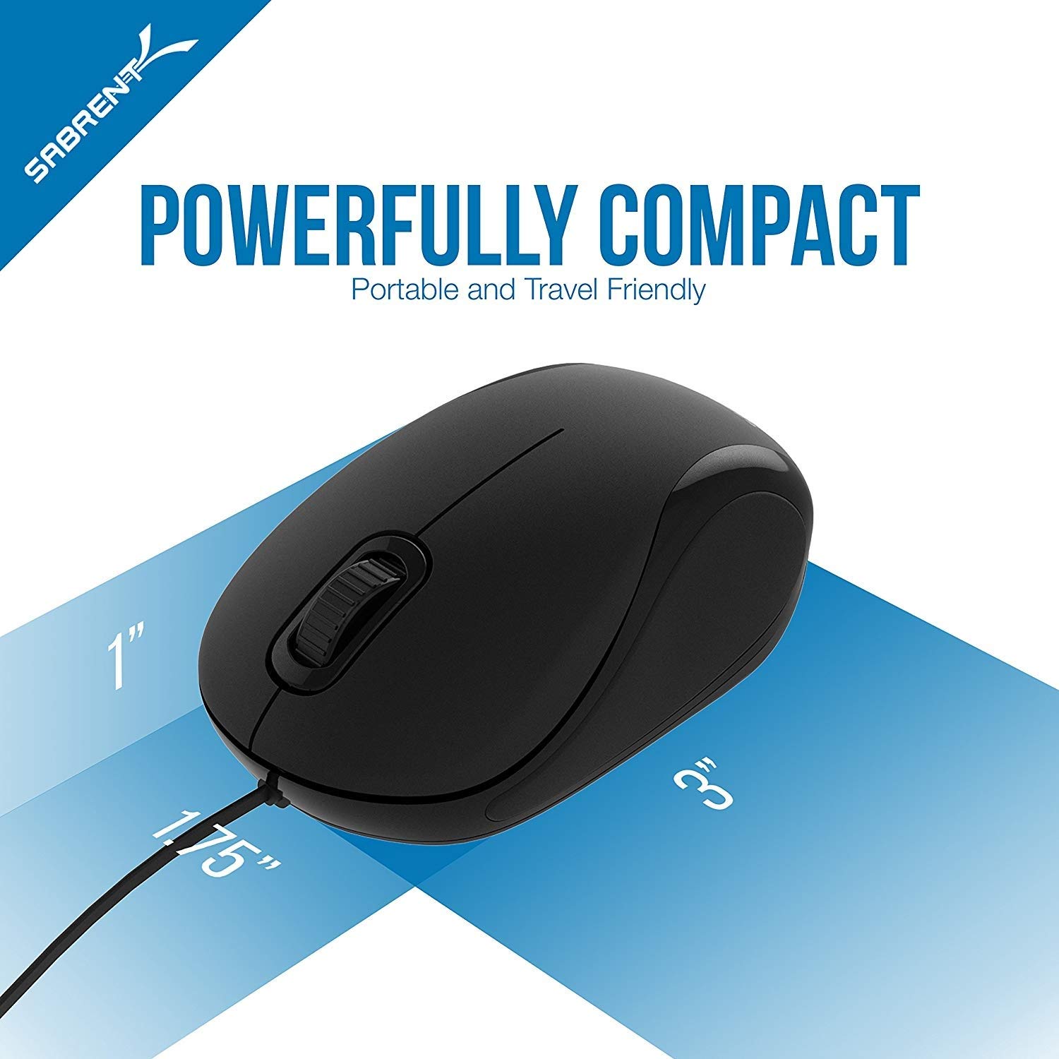 4-Port USB 2.0 Data Hub with Individual LED lit Power Switches [Charging NOT Supported] for Mac & PC with Mini Travel USB Optical Mouse with Retractable Cable for Computers and laptops | Mac & PC Comp