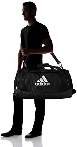 adidas Team Issue 2 Medium Duffel Bag Black, One Size