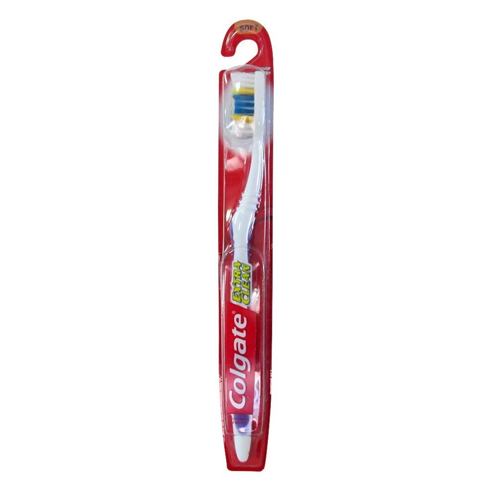 Colgate Extra Clean Toothbrush Full Head Soft #42 (Pack of 12)