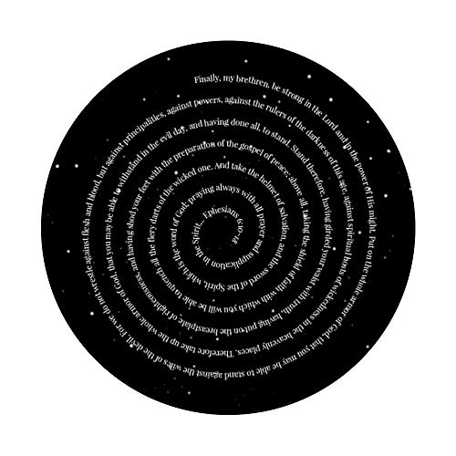 Ephesians 6 10 to 18 The Armor of God PopSockets PopGrip: Swappable Grip for Phones & Tablets