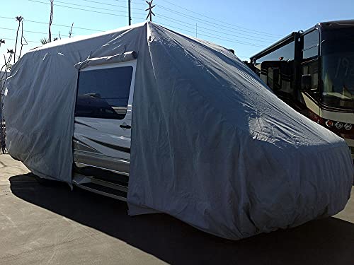 CarsCover Waterproof Class B RV High Top Conversion Van Cover Fit up to 21ft (252 inch) Sprinter, Minibus, Winnebago Era, Roadtrek, Airstream Interstate, Great West, Leisure Travel, Pleasure-Way