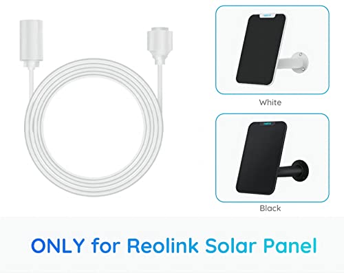 4.5m Reolink Solar Panel Extension Cable, Micro USB Extension Cable for Reolink Solar Panels(White)