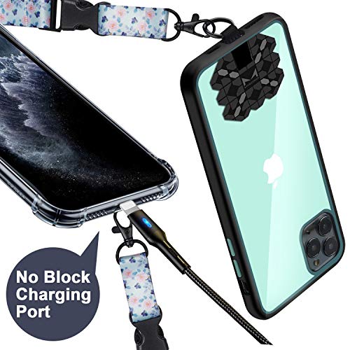 M MYECOGO Phone Lanyard, Neck Lanyard & Wrist Lanyard keychain Holder for Phone Case