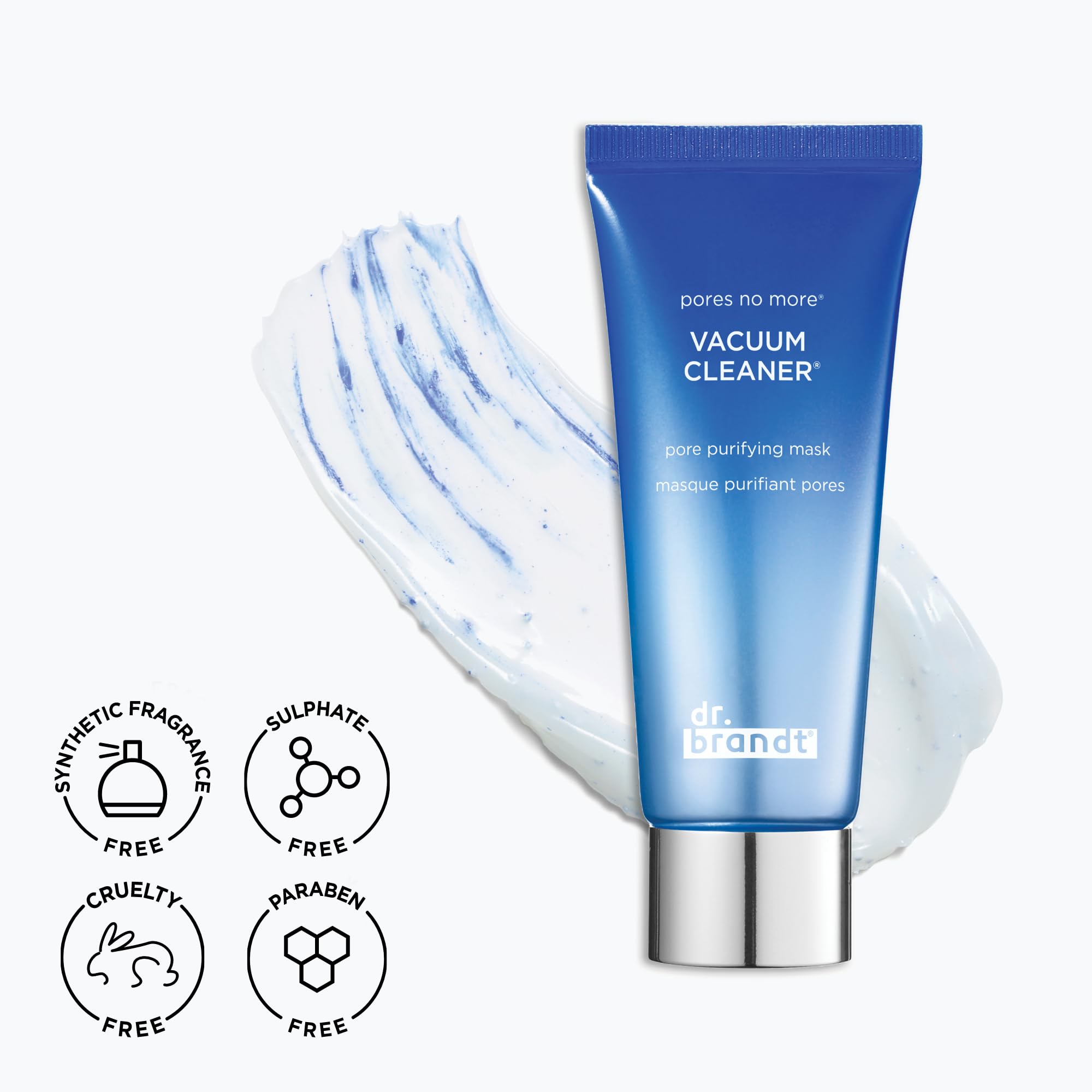 Dr. Brandt Pores No More Vacuum Cleaner - Pore-Purifying Mask to Unclog & Shrink Pores - 1 oz