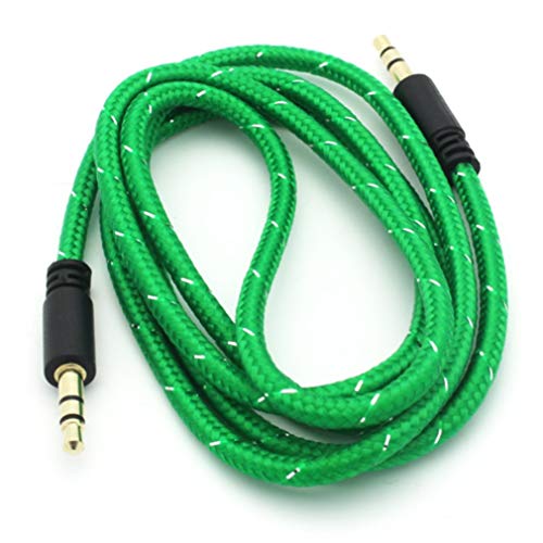 Aux Audio Cable Compatible with Amazon Fire 7 Kids Edition (2019 Release), Kindle Fire HDX 8.9 (2013 Release),7 (2013 Release) - 3.5mm Adapter Car Stereo Aux-in Cord Speaker Jack Wire