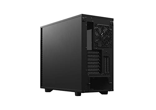 Fractal Design Define 7 Black Brushed Aluminum/Steel E-ATX Silent Modular Dark Tempered Glass Window Mid Tower Computer Case