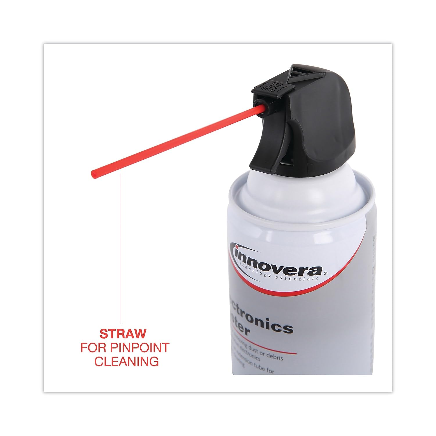 Innovera IVR10012 10 oz. Can Compressed Air Duster Cleaner (2/Pack)