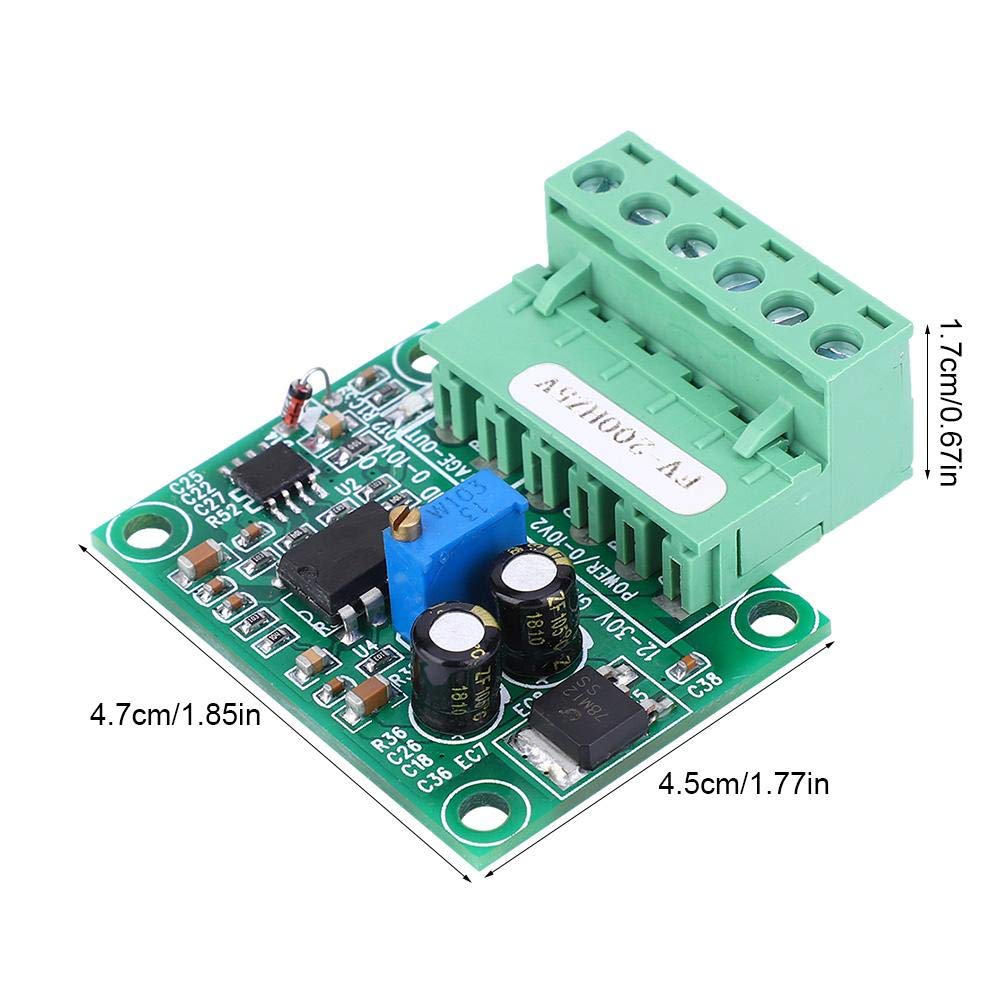 Frequency to Voltage Converter 0-200Hz to 0-5V Inverter Digital to Analog Converter FV-200Hz5V F/V Conversion Module