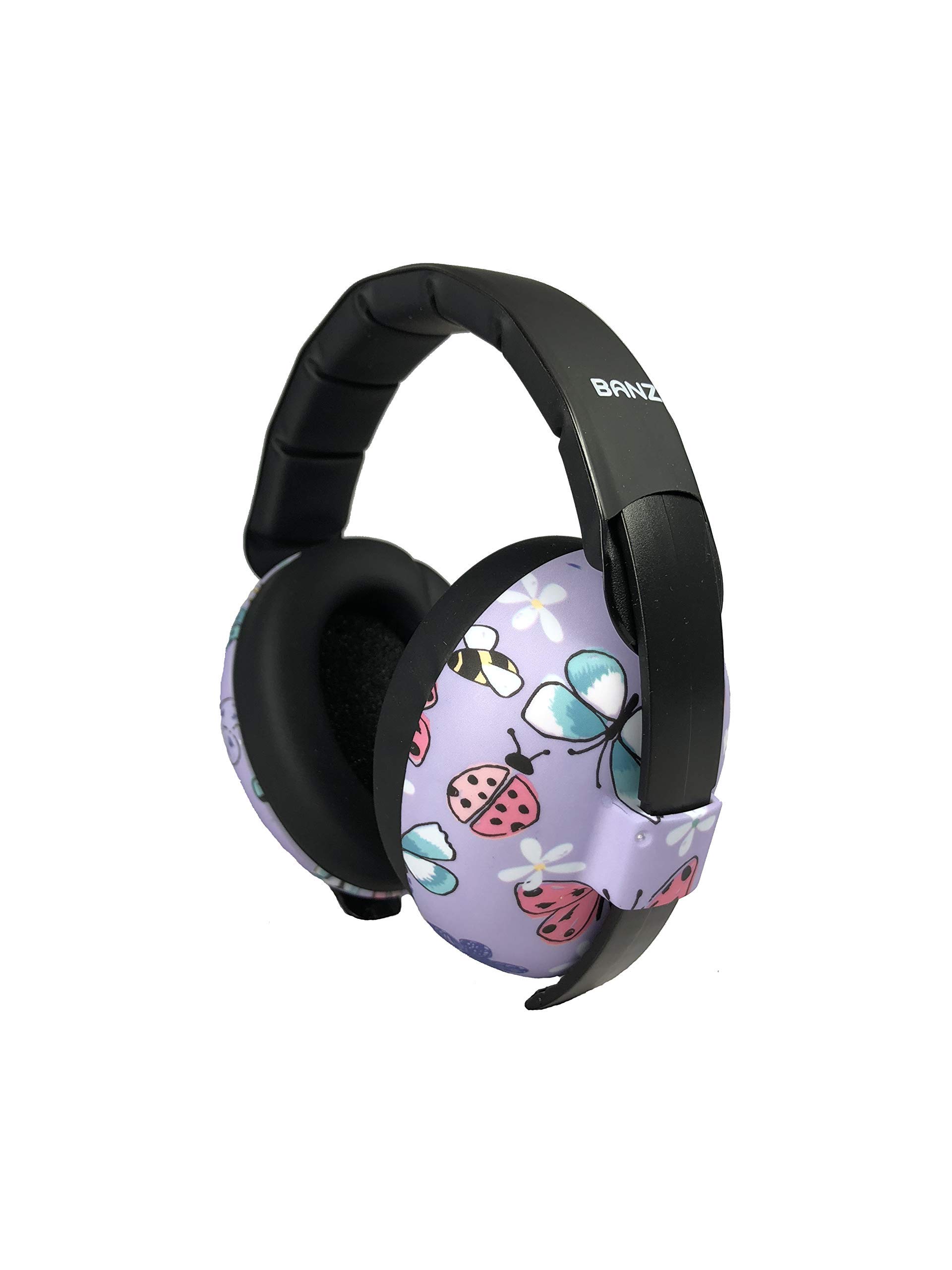 Banz Bubzee Baby Headphones for Noise Protection - Baby Ear Muffs, Newborn Infant & Toddler, 0 to 36 Months, Adjustable