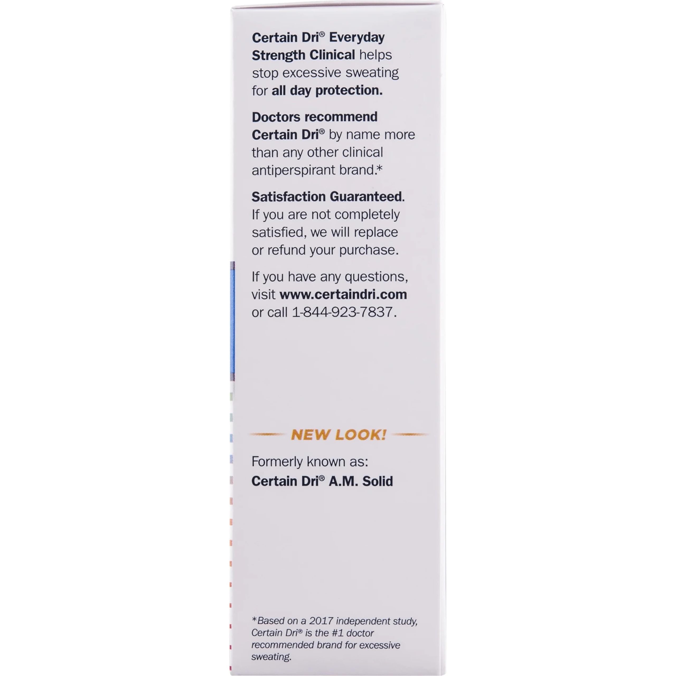 Certain Dri A.m Solid Antiperspirant/Deodorant 2.6 Oz (2 Pack)