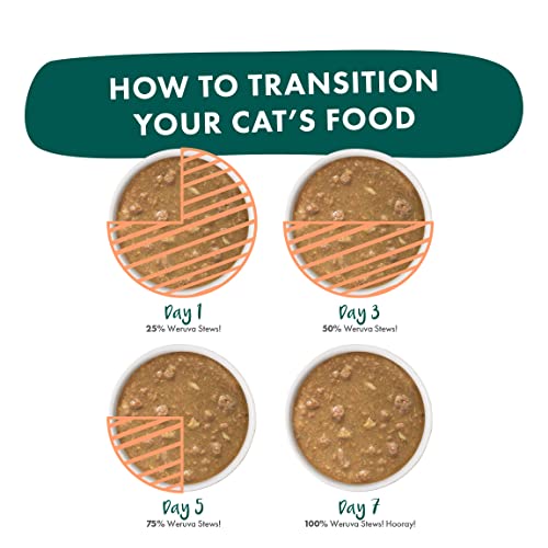 Weruva Classic Stews Cat Food, Spoil Me Stewpid! Variety Pack, 3oz Can (Pack of 18)
